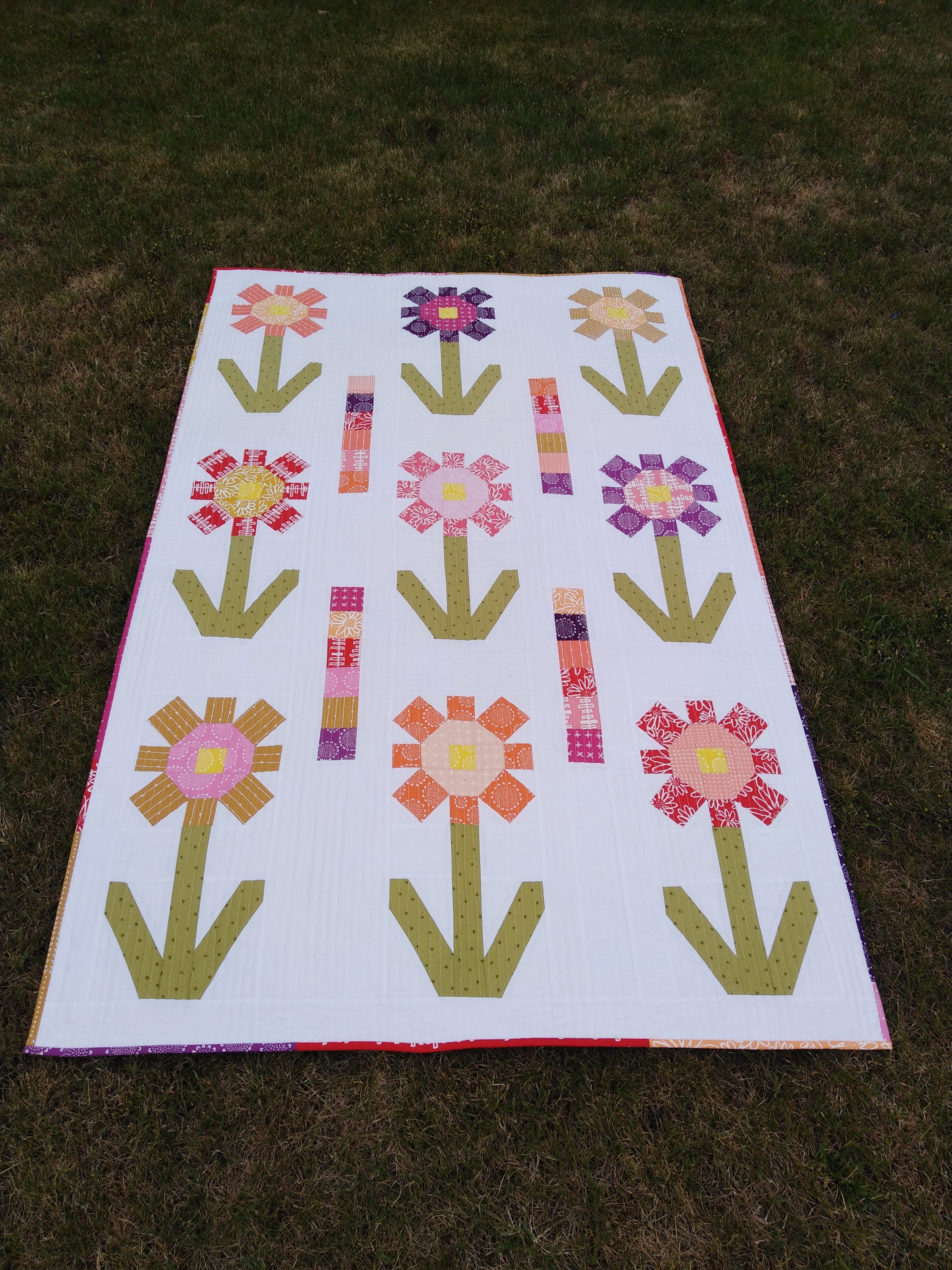 Flower Market Quilt - PDF Pattern - Etsy