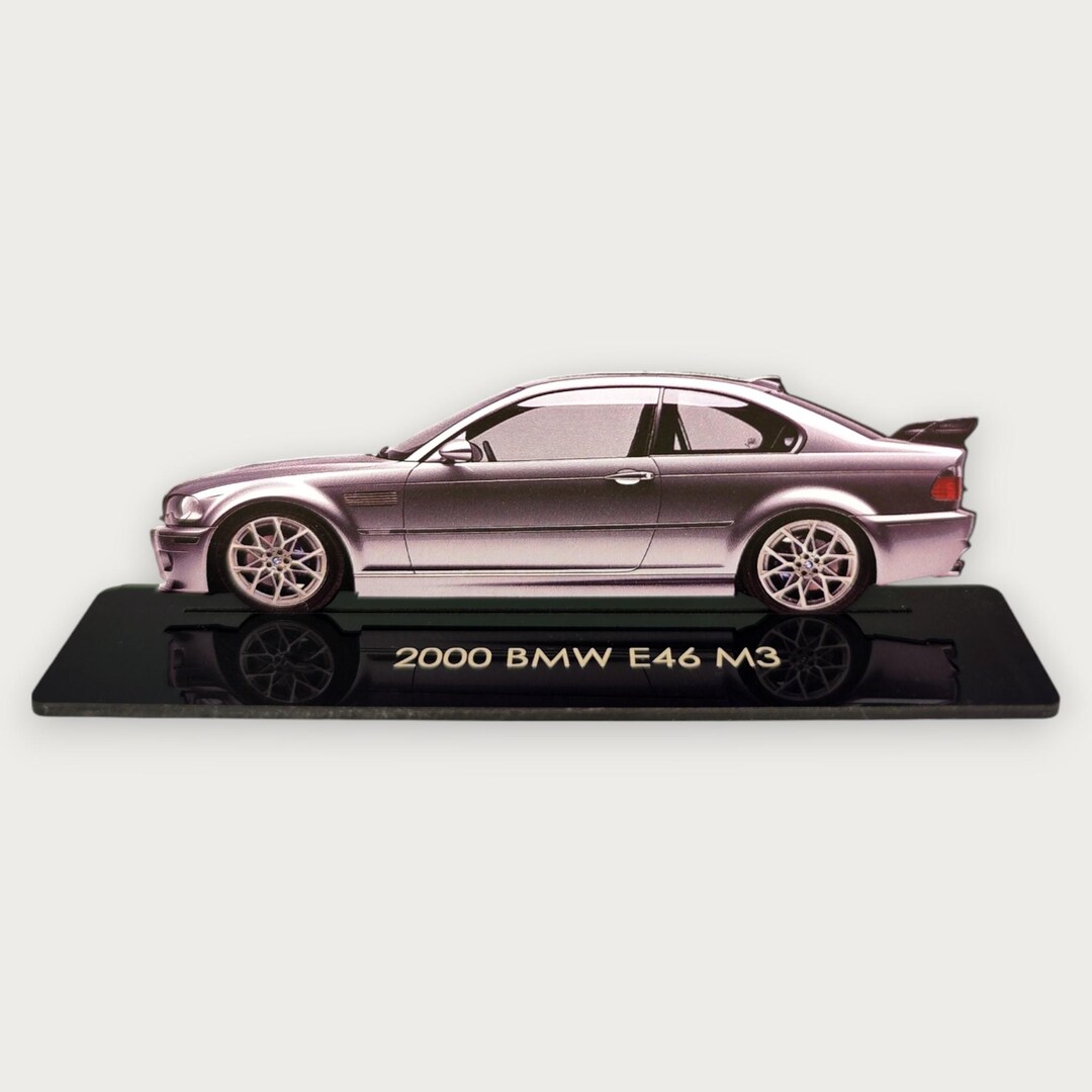 Metallauto-Wandkunst, Farbe 2D Diecast Car-Dekor, Silhouette ...