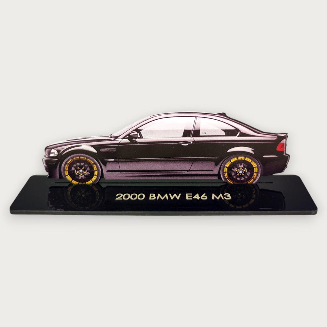 Metallauto-Wandkunst, Farbe 2D Diecast Car-Dekor, Silhouette ...