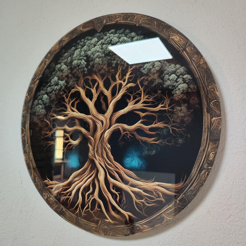 Round Wall Art - Etsy