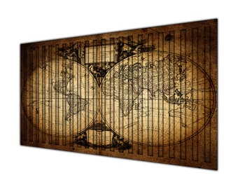 Serrated Classy Wood Wall Decor, Geometric Wood Wall Art, Home Decor ...