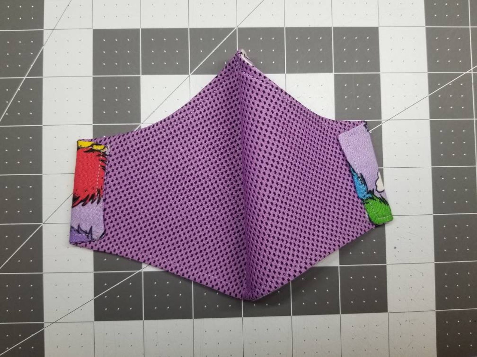 The Lorax Dr. Seuss. Face Mask Made With Licensed Fabric. | Etsy