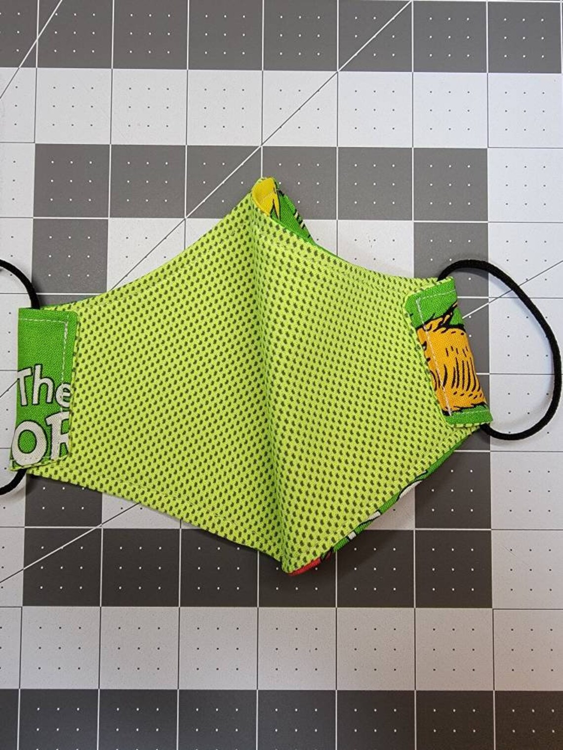 The Lorax Dr. Seuss. Face Mask Made With Licensed Fabric. | Etsy