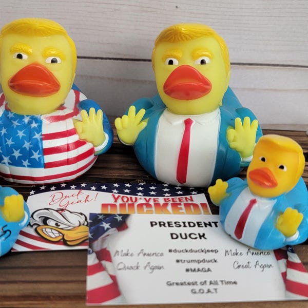 Trump Rubber Ducks - Etsy