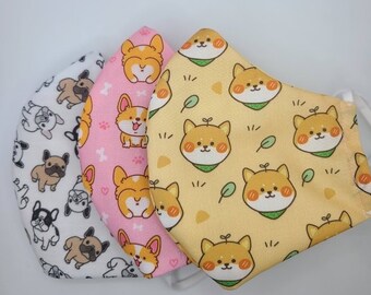 Adult Corgi Mask - Etsy