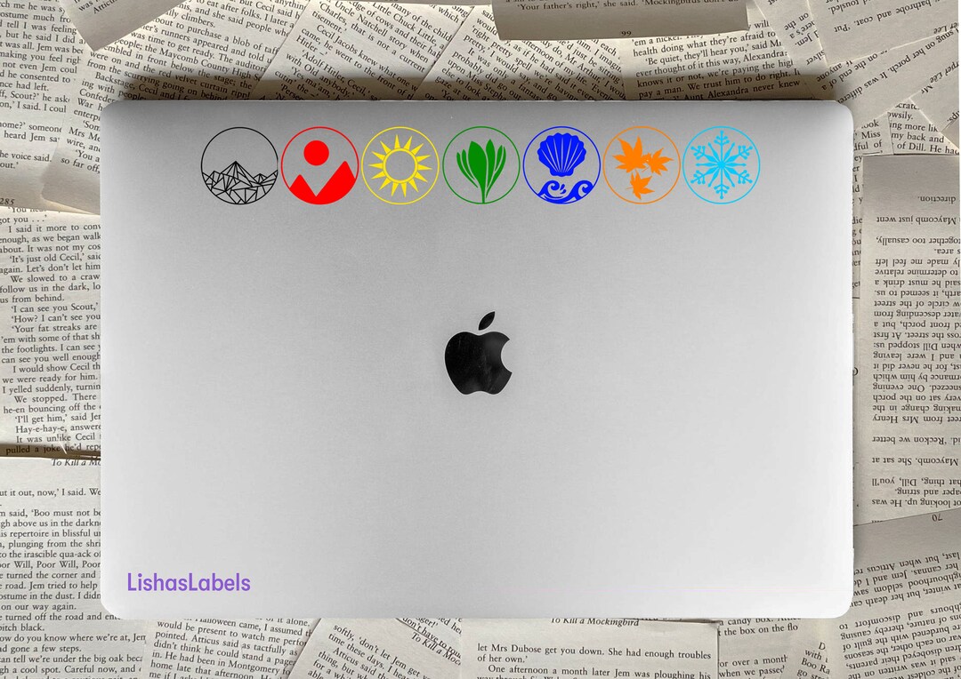 The Seven Courts of Prythian, Officially Licensed Vinyl Sticker ...