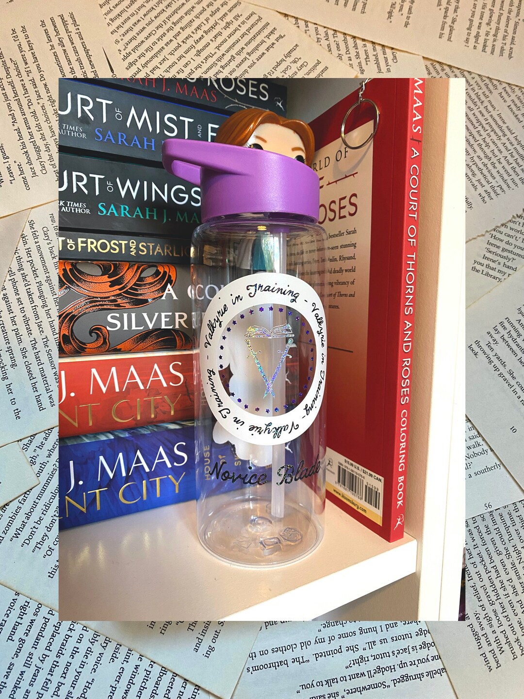 Officially Licensed Valkyrie in Training Plastic Tumbler Inspired by A ...
