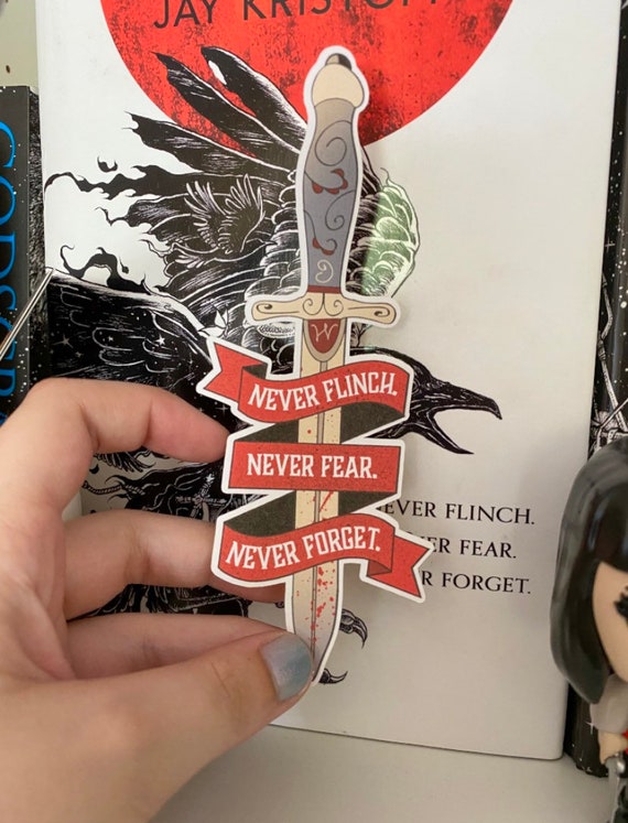 Nevernight Inspired Dagger Sticker | Etsy