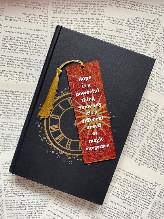 Caraval by Stephanie Garber Hope Inspired Glitter Quote | Etsy