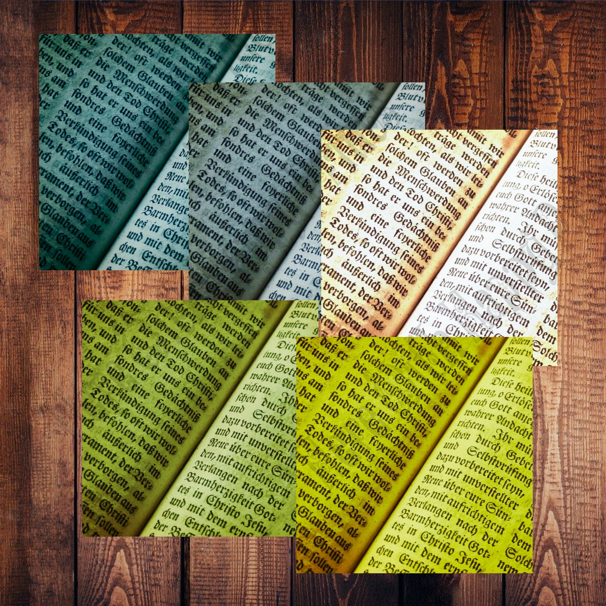 Vintage Book Digital Paper Instant Download 12 X 12 JPEG 300 DPI ...