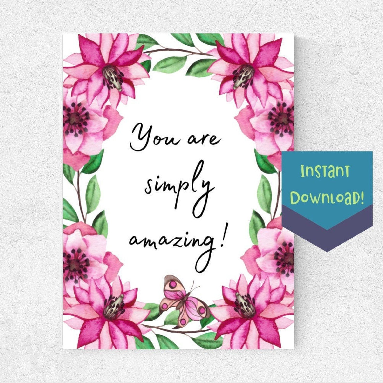 You Are Simply Amazing! Printable Instant Download - Etsy