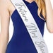 Future Mrs. Custom Last Name Sash, Custom Bachelorette Party Sashes ...