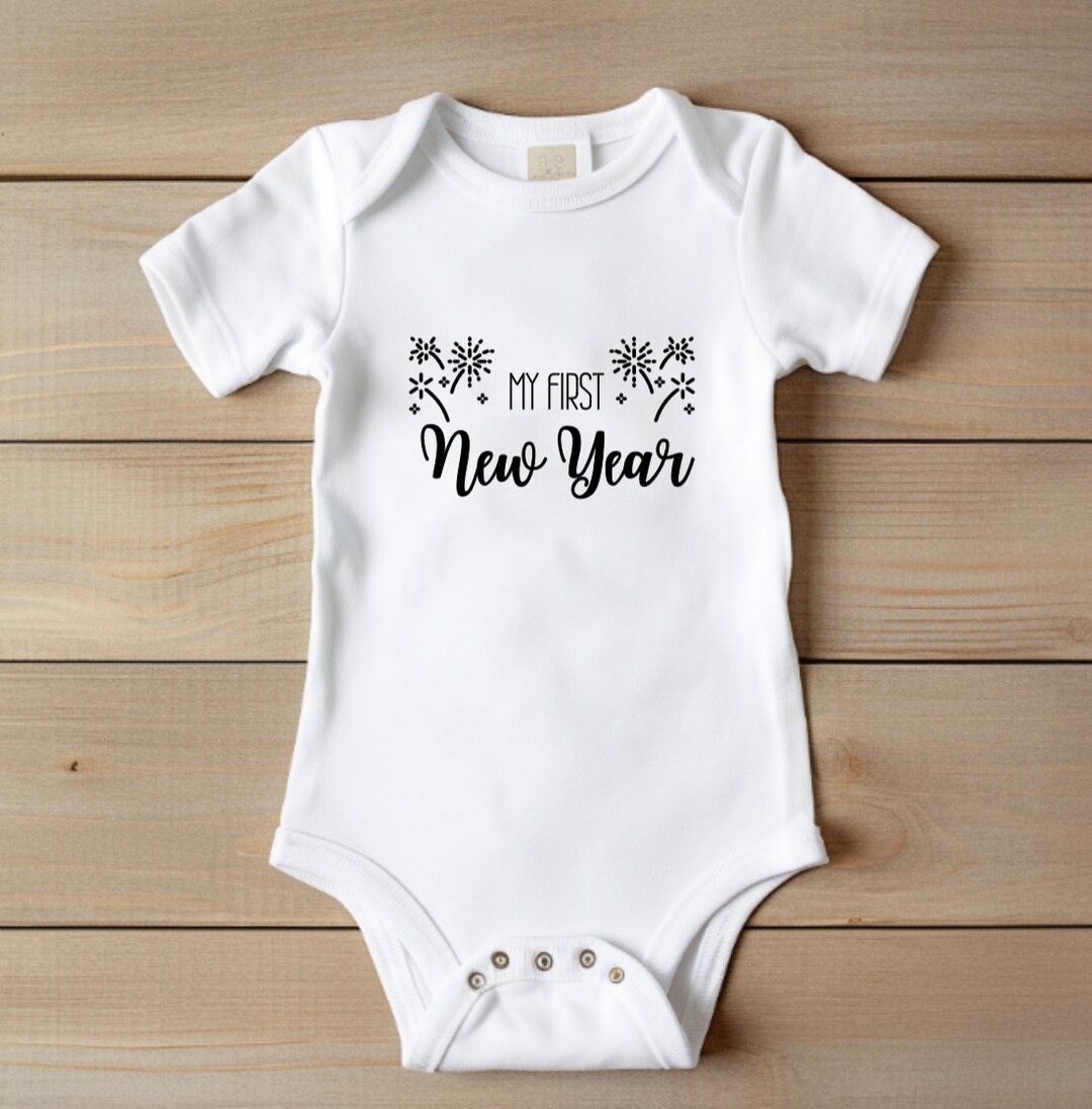 BULK PACK Baby's First Year Holiday Onesies®, Baby Shower Gift Baby's ...
