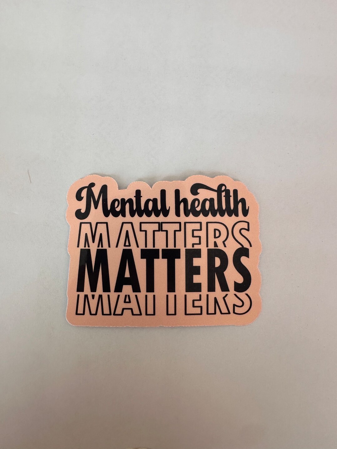Mental Health Matters Themed Sticker, Teacher Appreciation Gift, Growth ...