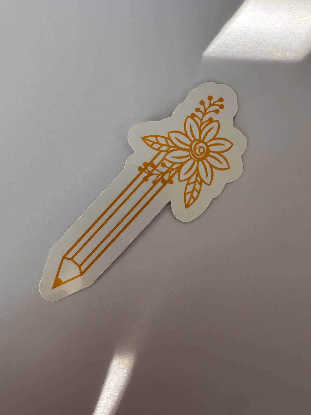 Cute Pencil Teacher Sticker, Funny Teacher Stickers, Teacher Sticker ...