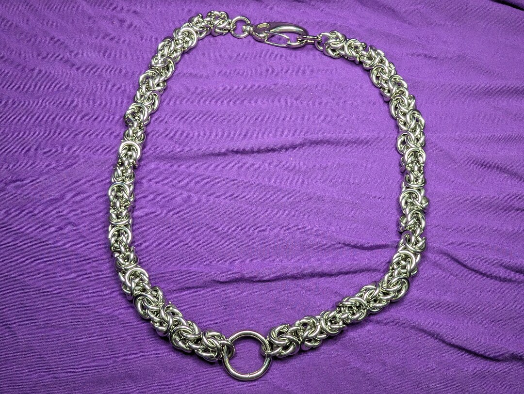Chainmail Collar Byzantine - Etsy