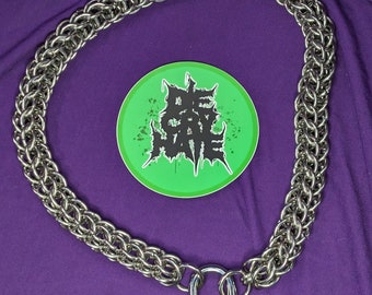 Full Persian Lariat Chainmail Necklace - Etsy