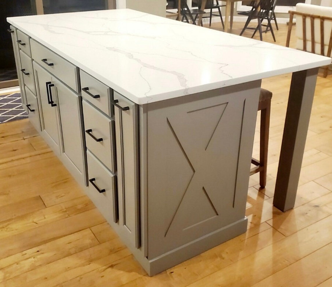 Kitchen Island kitchen Island With Seating Custom Kitchen - Etsy