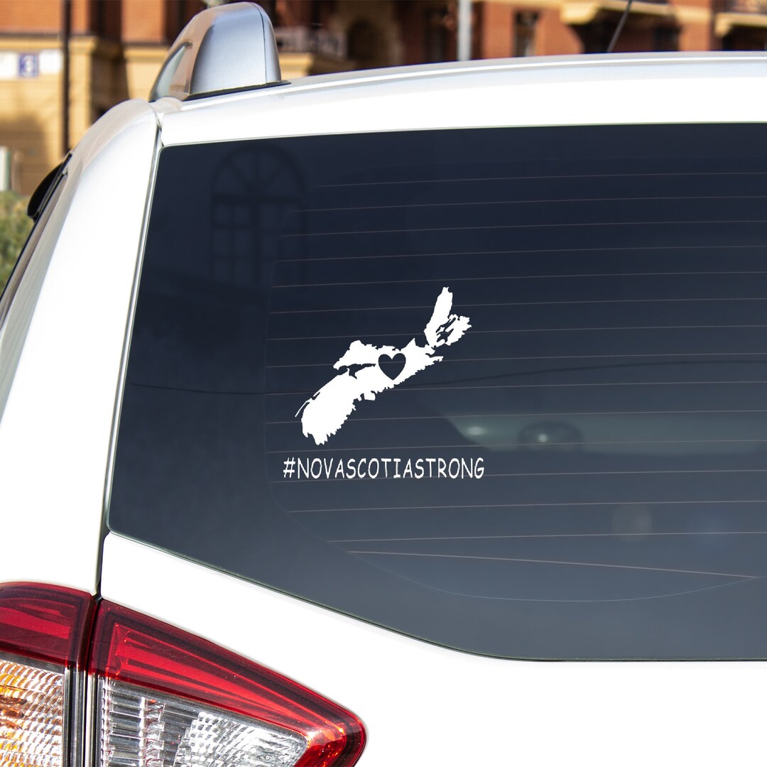 Nova Scotia Strong Decal #novascotiastrong, FREE SHIPPING - Etsy Canada