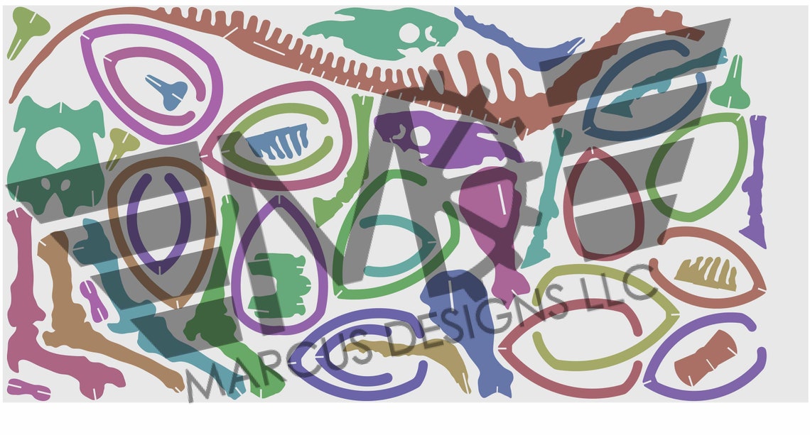 3D Horse Skeleton Dxf - Plasma Cutting File - Marcus Designs LLC ...