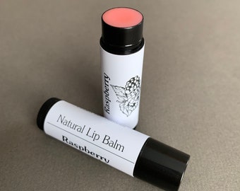 Raspberry Lip Balm - Etsy