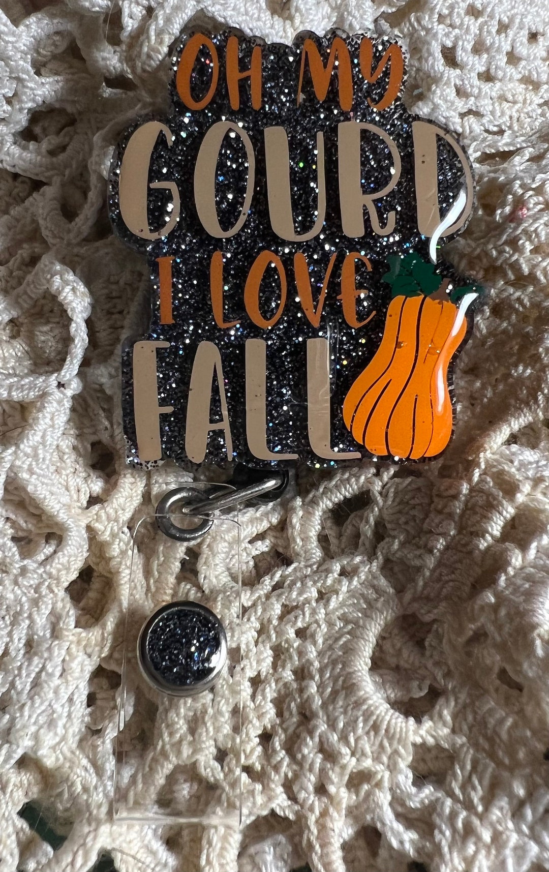 Oh My Gourd, Fall Badge Reel - Etsy