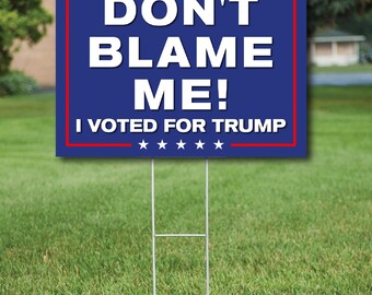 Biden for Prison YARD SIGN 18in X 24in Double Sided & Frame Sleepy Joe ...