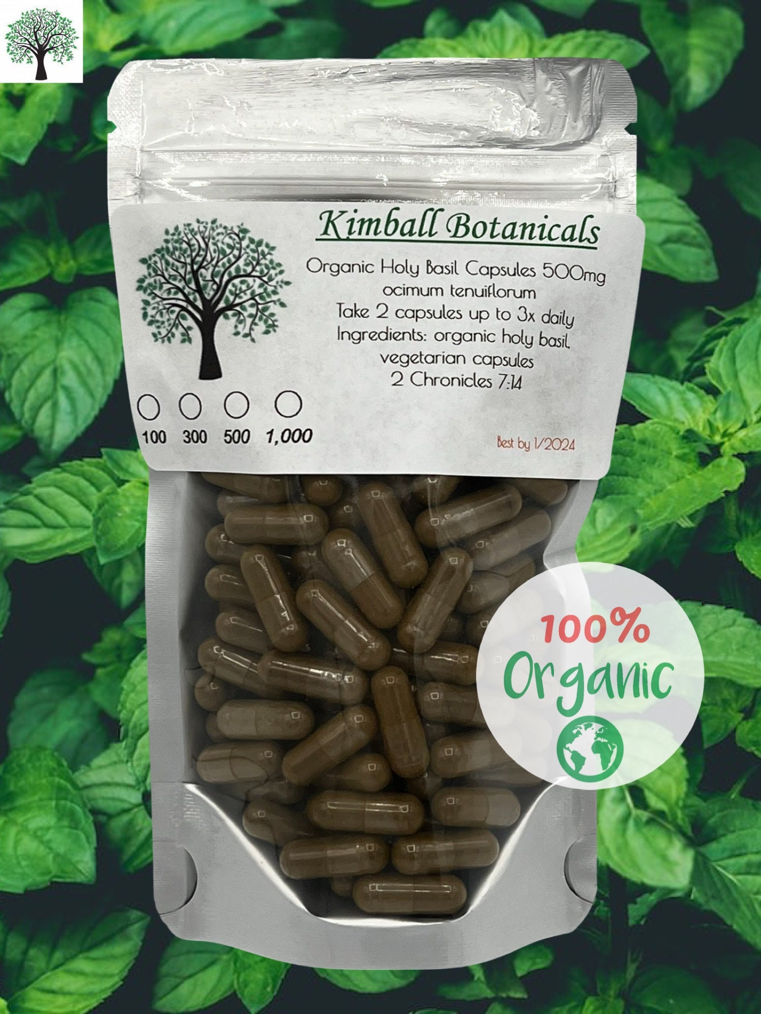 Holy Basil Pills
