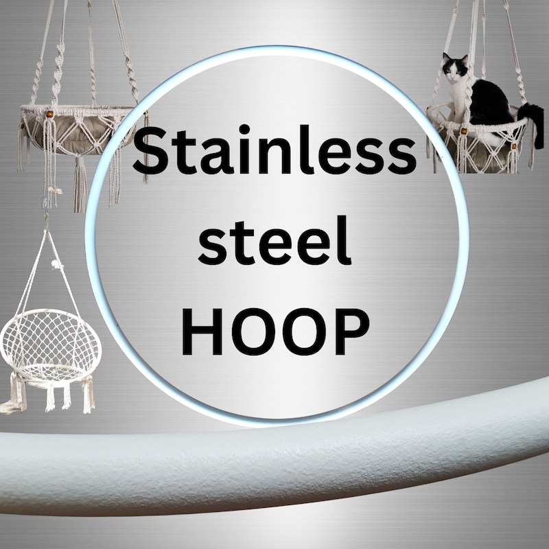 Métal Macramé Hoop - Etsy