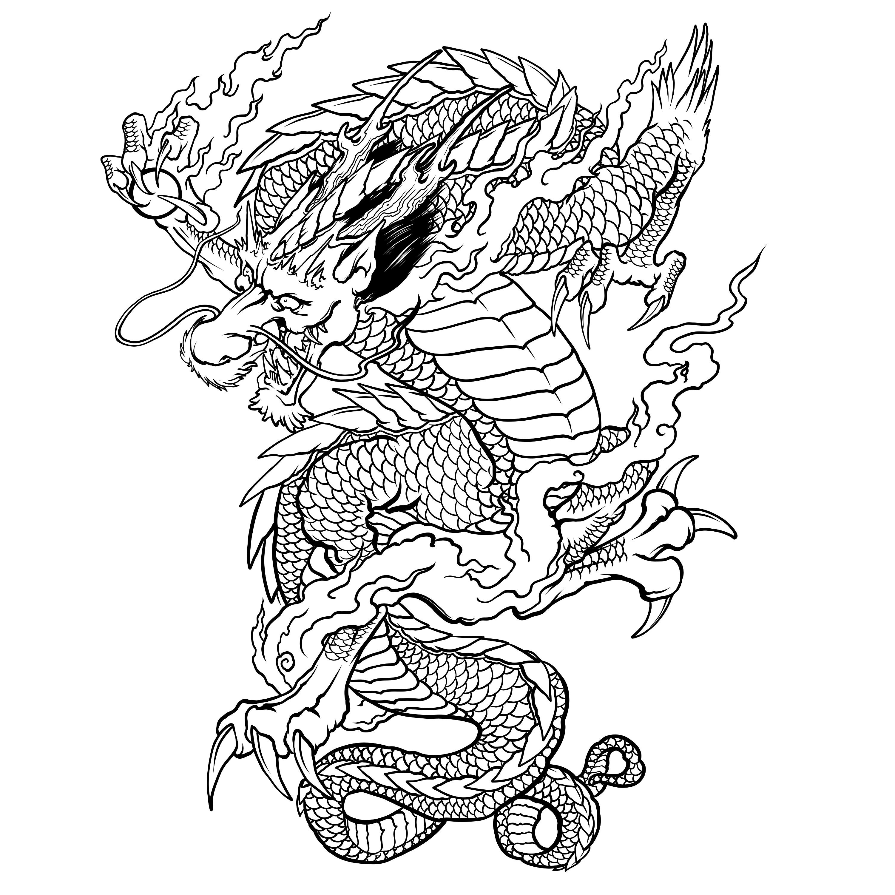 Japanese Dragon Designs