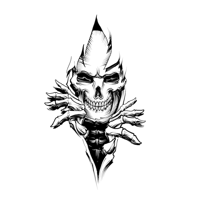 Skeleton Vector Design Ai, SVG, PDF, Jpg, EPS - Etsy