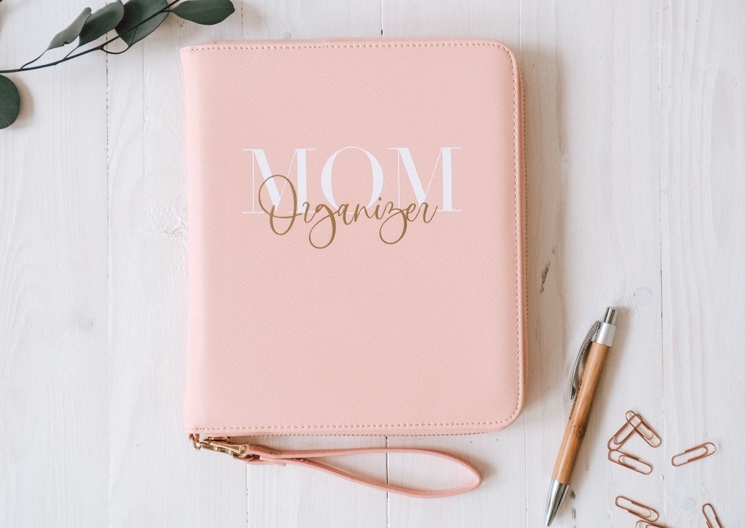 MOM Organizer | Notebook Cover | Planner Personalized With Your Text - Etsy
