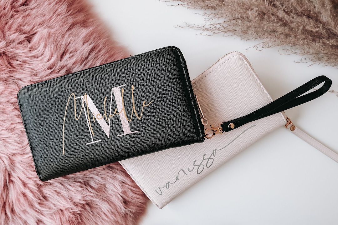 Personalized Large Wallet With Name | Purse for Women | Christmas ...