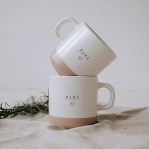 Mother's Day Gift for Mom - Personalized Ceramic Mug With Heart ...