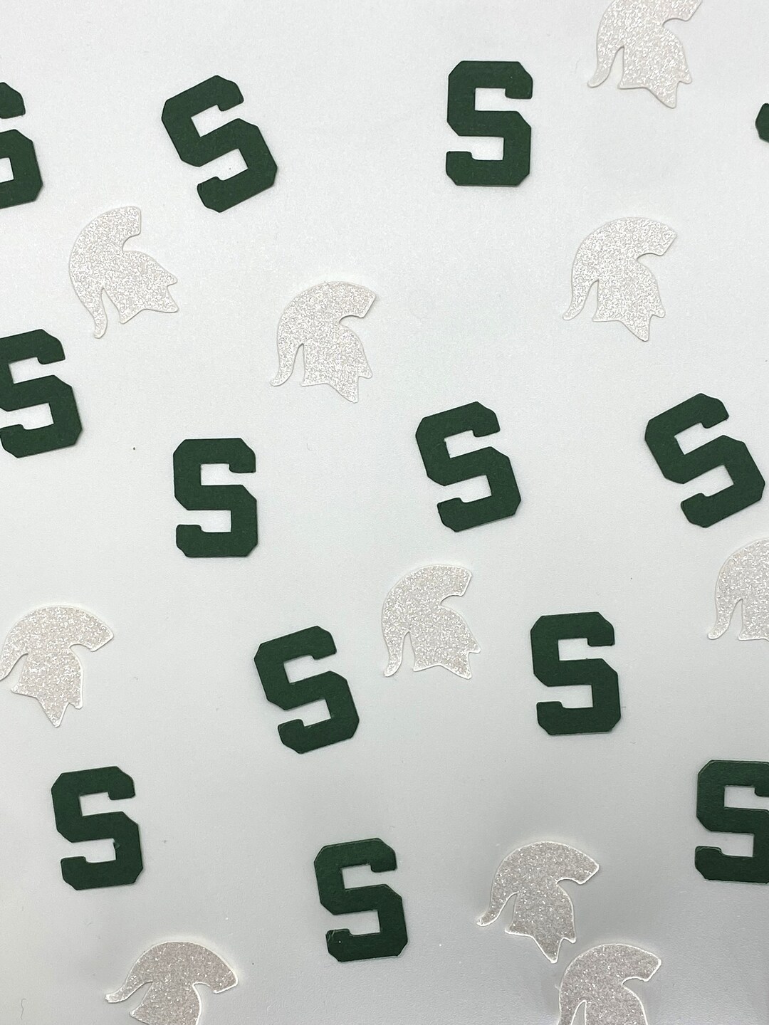 Michigan State Confetti - Michigan State Table Scatter - Etsy