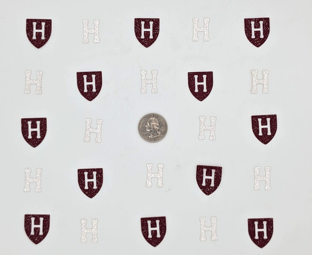 Harvard Inspired Confetti Harvard Inspired Table Scatter Party ...