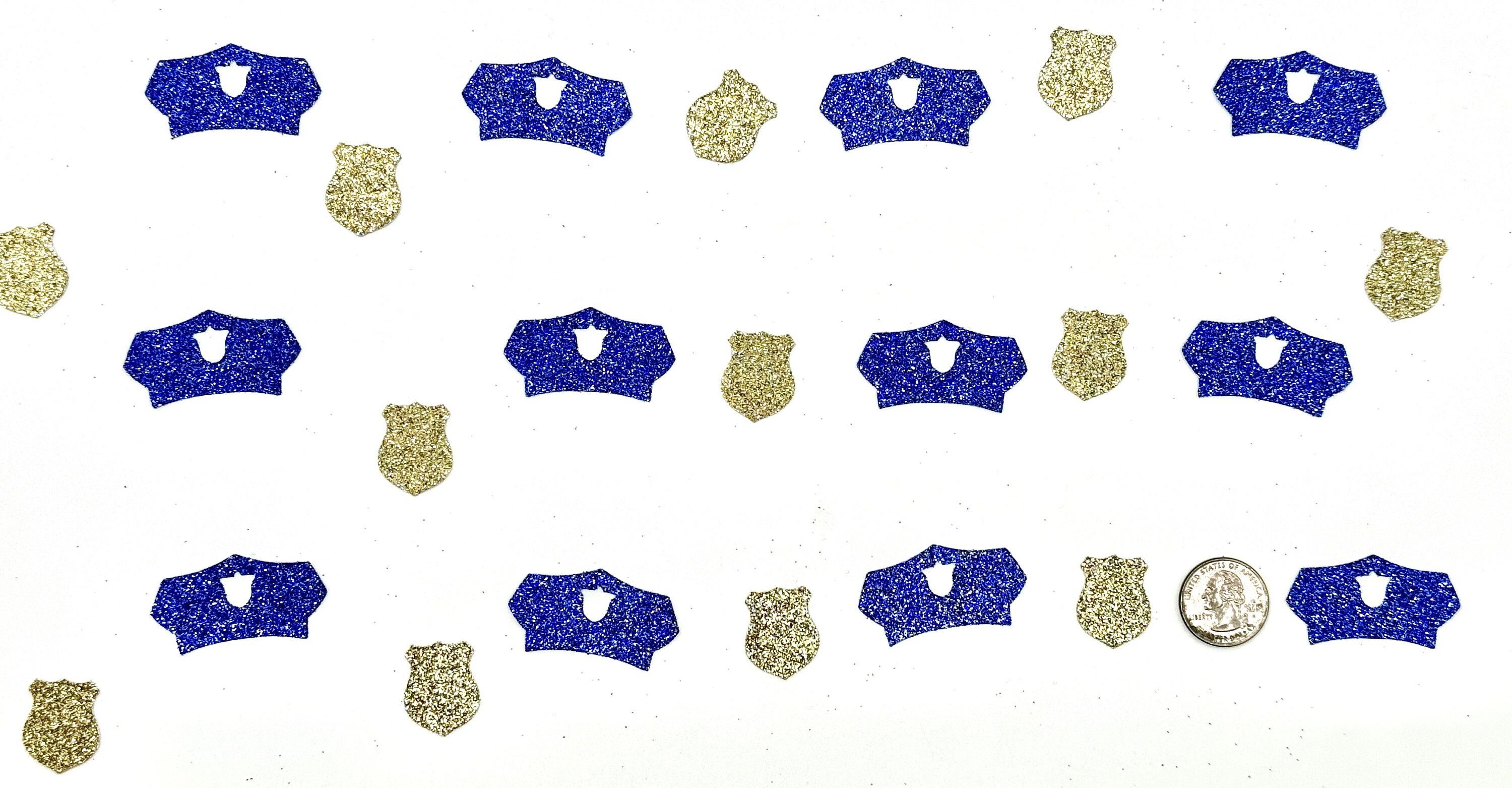Police Confetti Police Table Scatter - Etsy