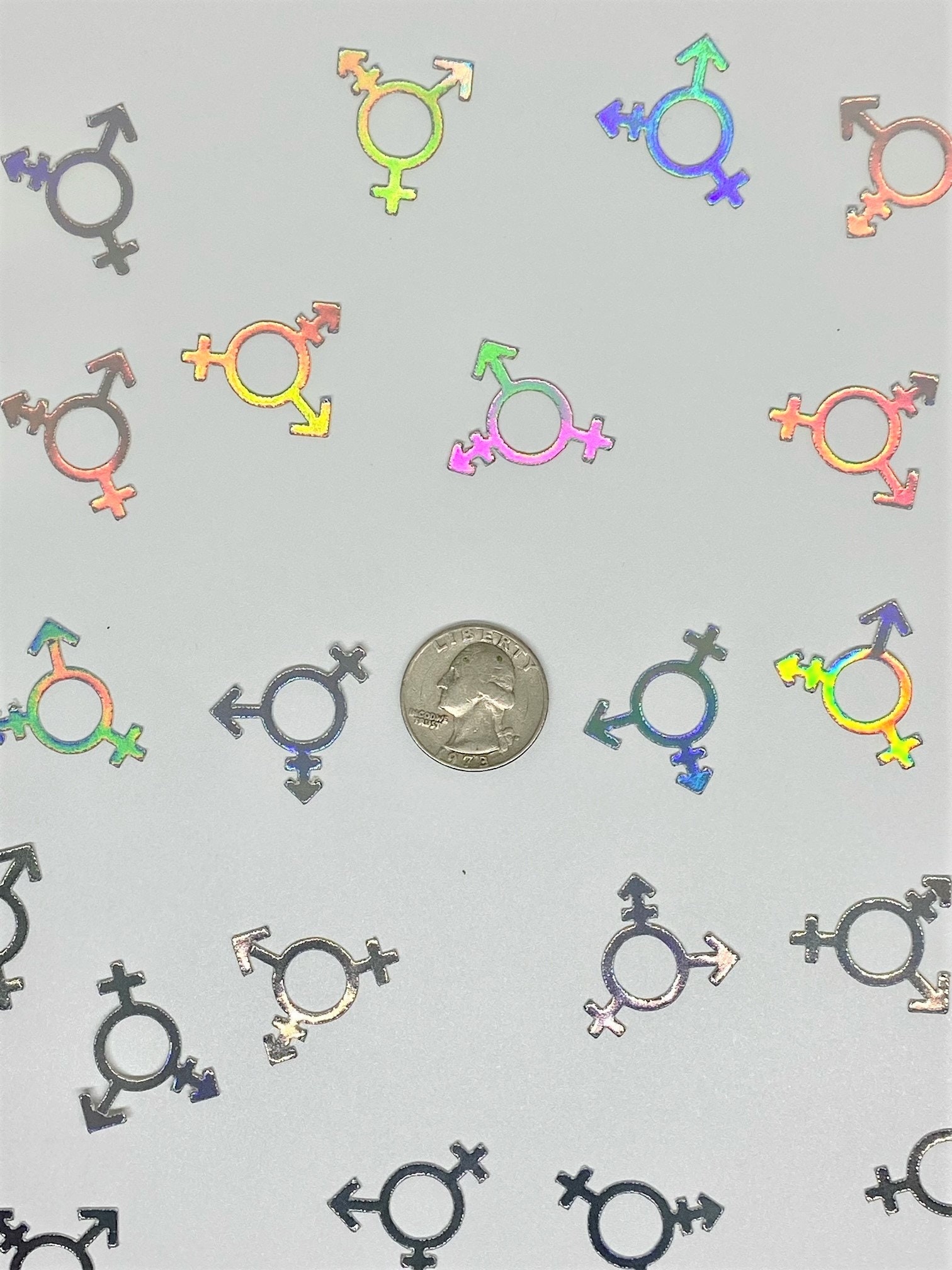 Transgender Confetti Transgender Table Scatter LGBTQ - Etsy