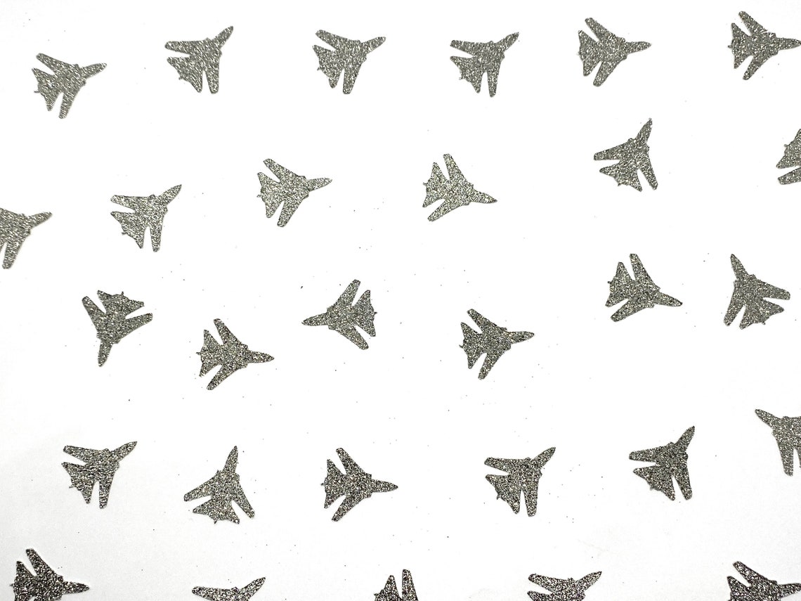 Fighter Jet Confetti Fighter Jet Table Scatter - Etsy