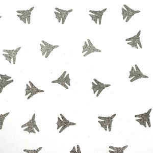 Fighter Jet Confetti - Fighter Jet Table Scatter - Etsy