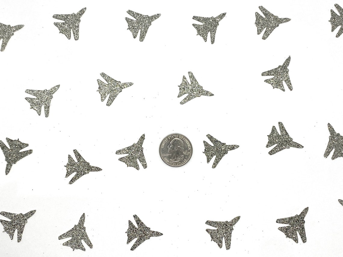 Fighter Jet Confetti Fighter Jet Table Scatter - Etsy