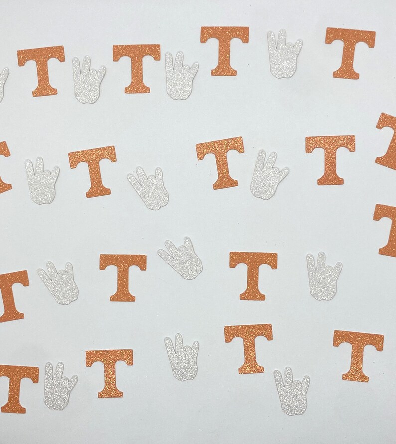 University of Tennessee Confetti University of Tennessee - Etsy