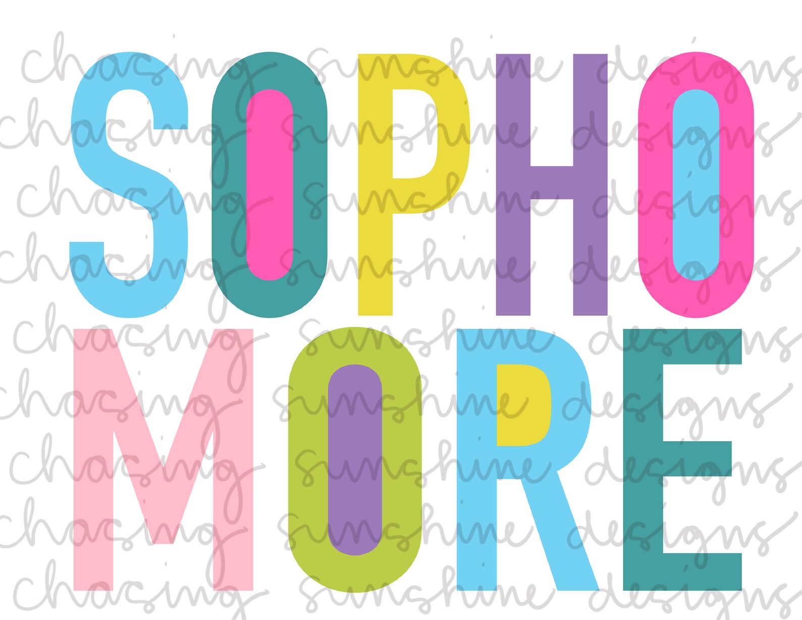 Sophomore School Class Year Back to School Cute | Etsy