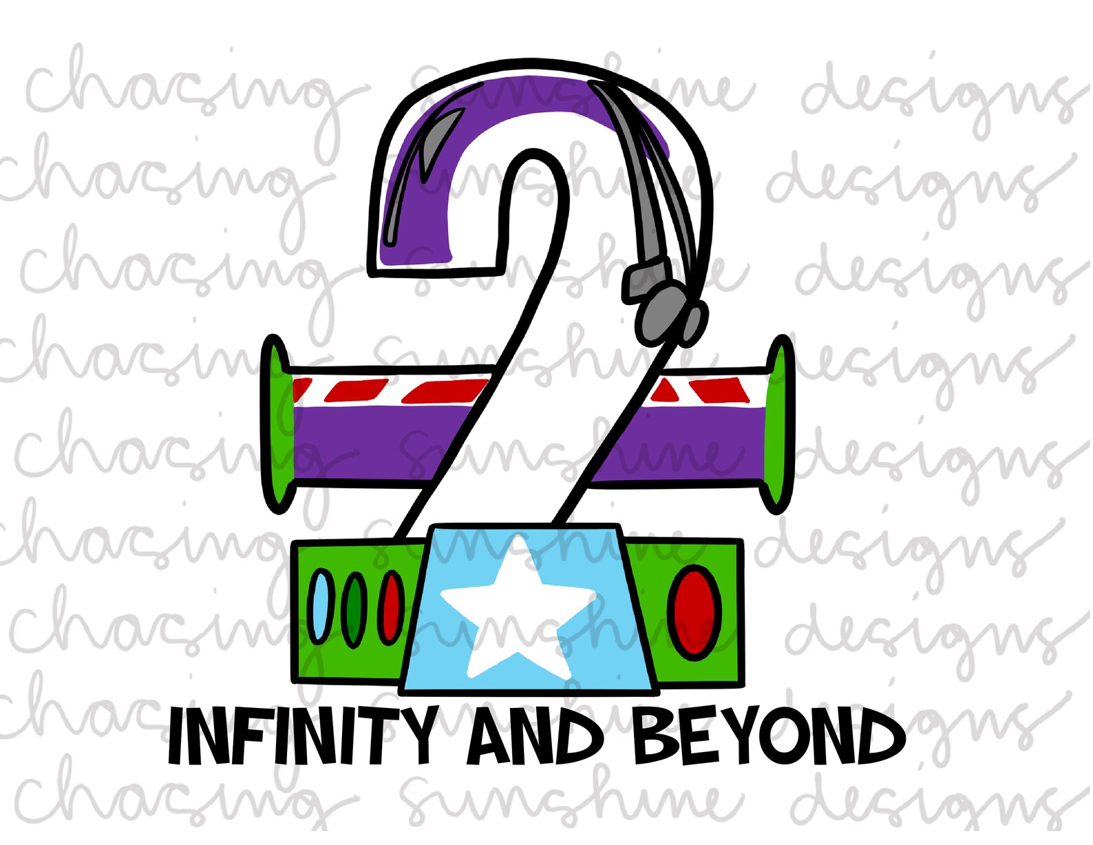 Two Infinity and Beyond Birthday Party Two Year Old - Etsy