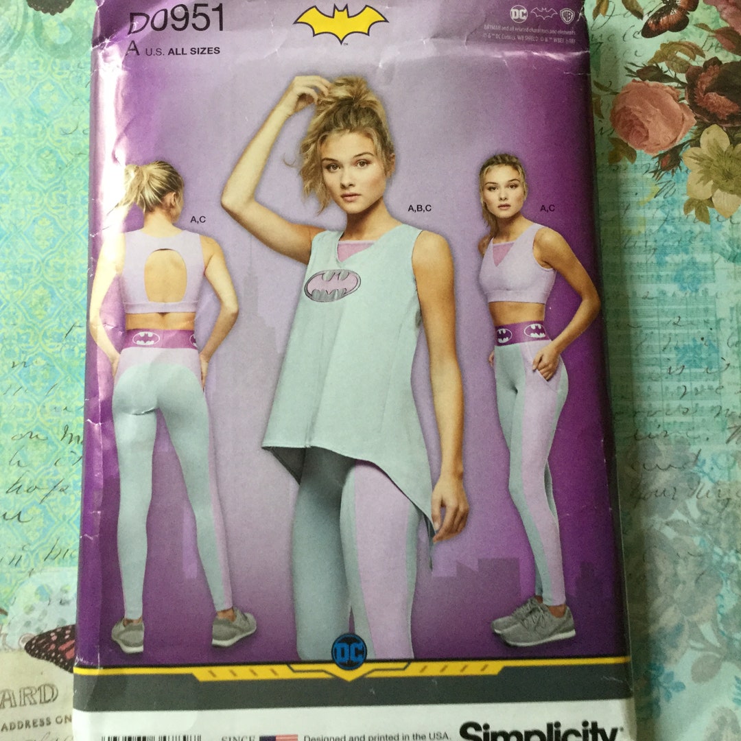 Simplicity 0951 Sewing Patterns. Uncut Misses Knit Sports Bra Sewing ...