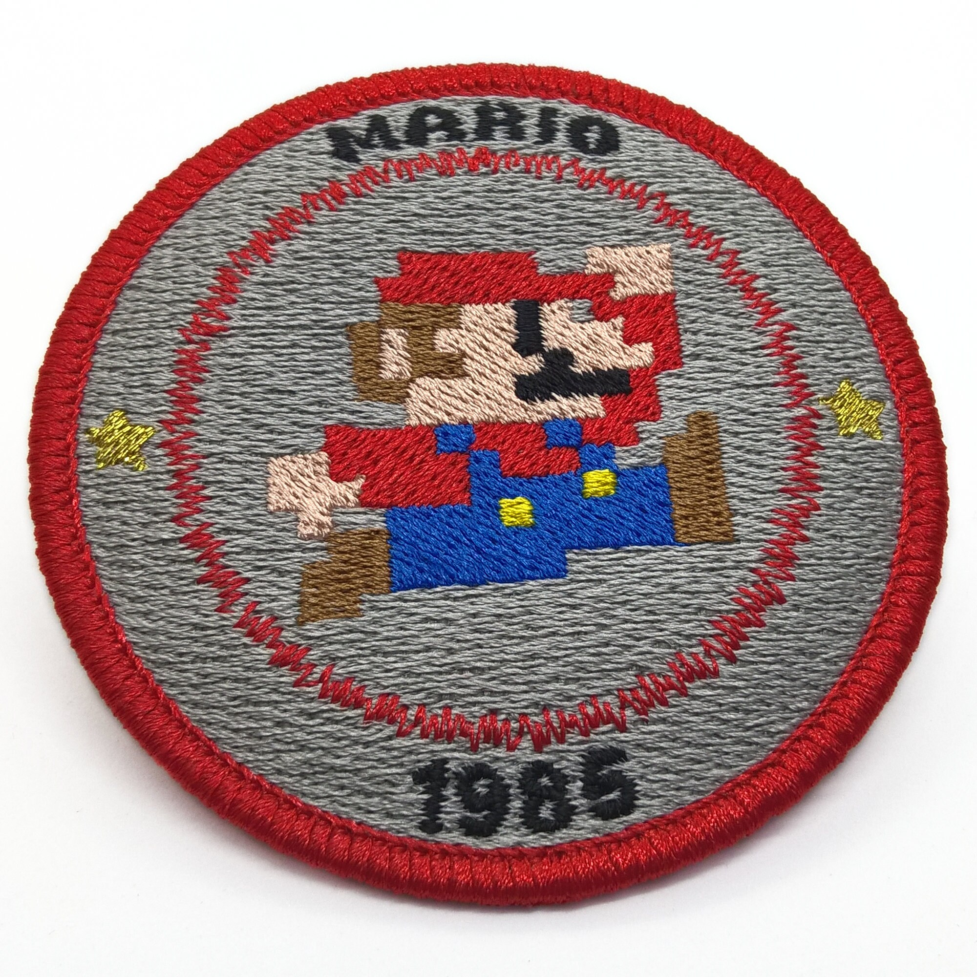 Mario Videogame Character Embroidered Patch Iron On/hook - Etsy