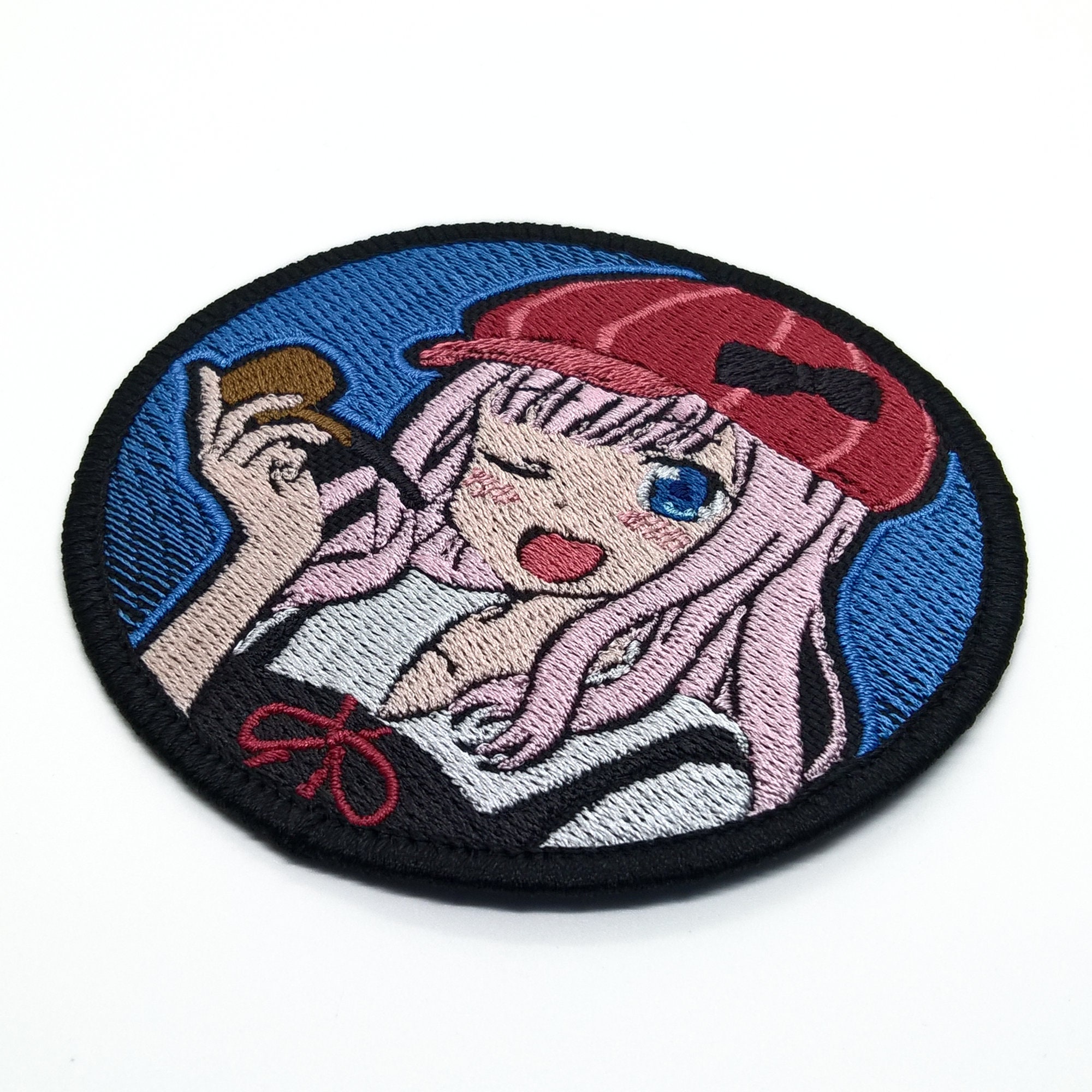 Anime Character Embroidered Patch - Etsy