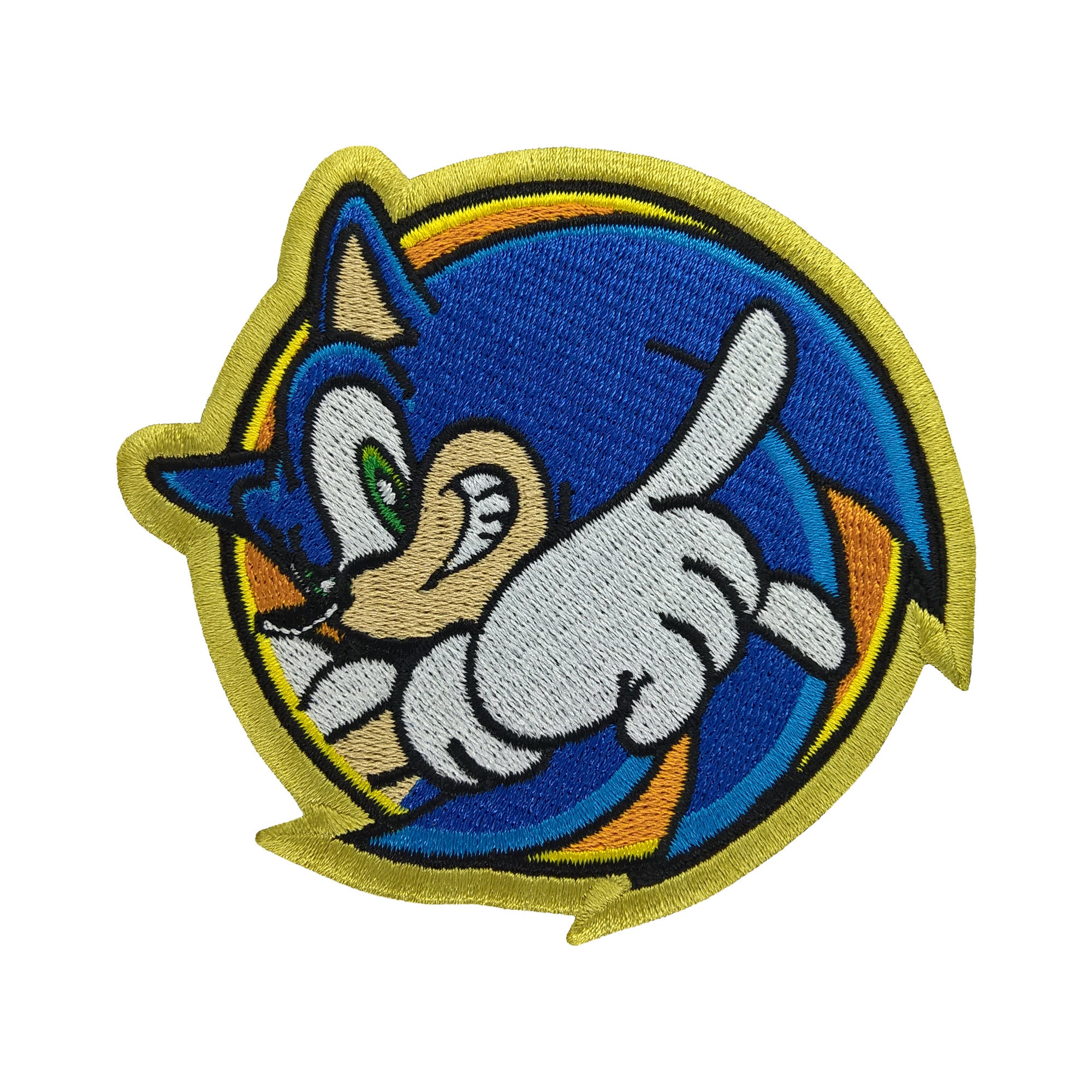 Sonic Embroidered Patch Videogame Character - Etsy