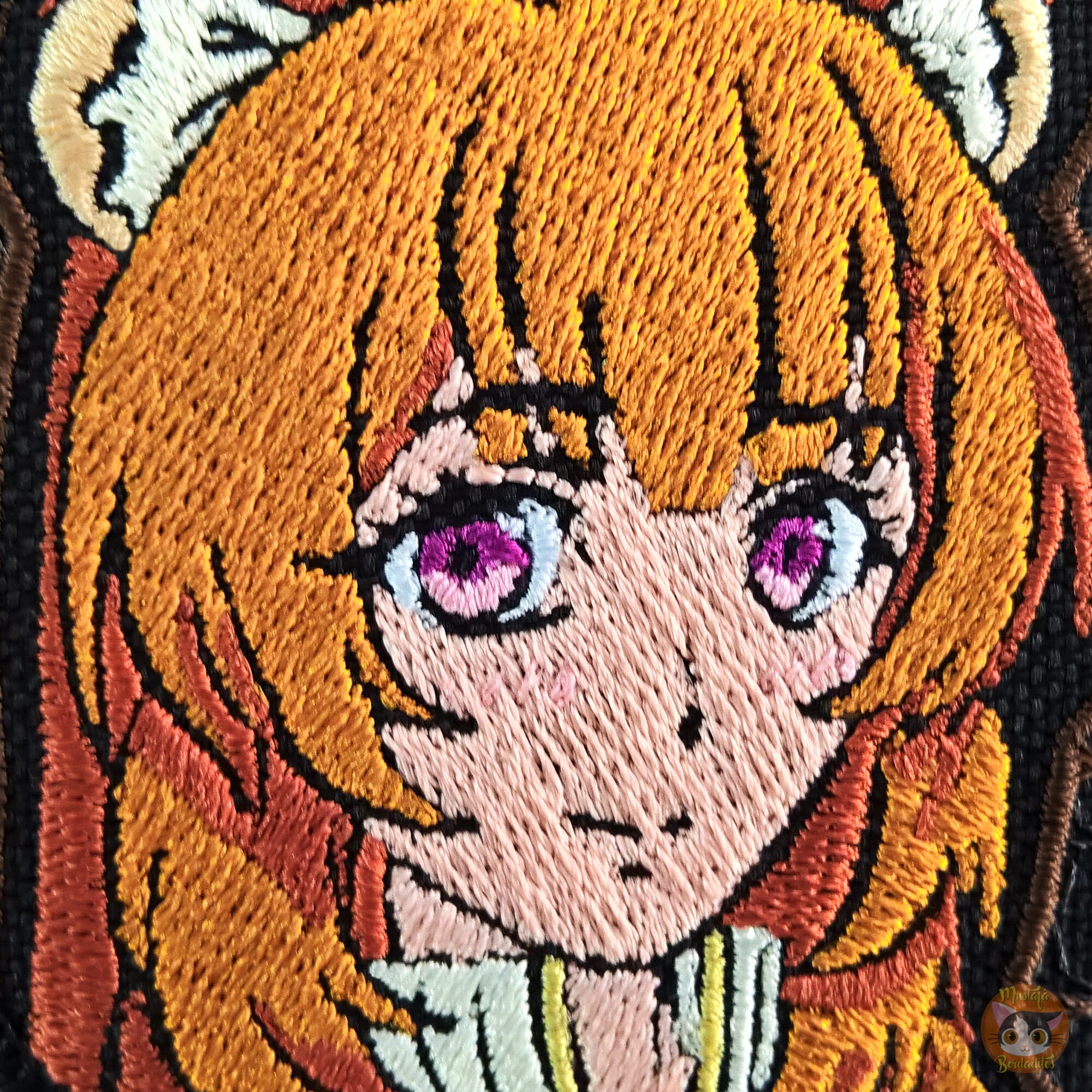 Anime Character Embroidered Patch - Etsy