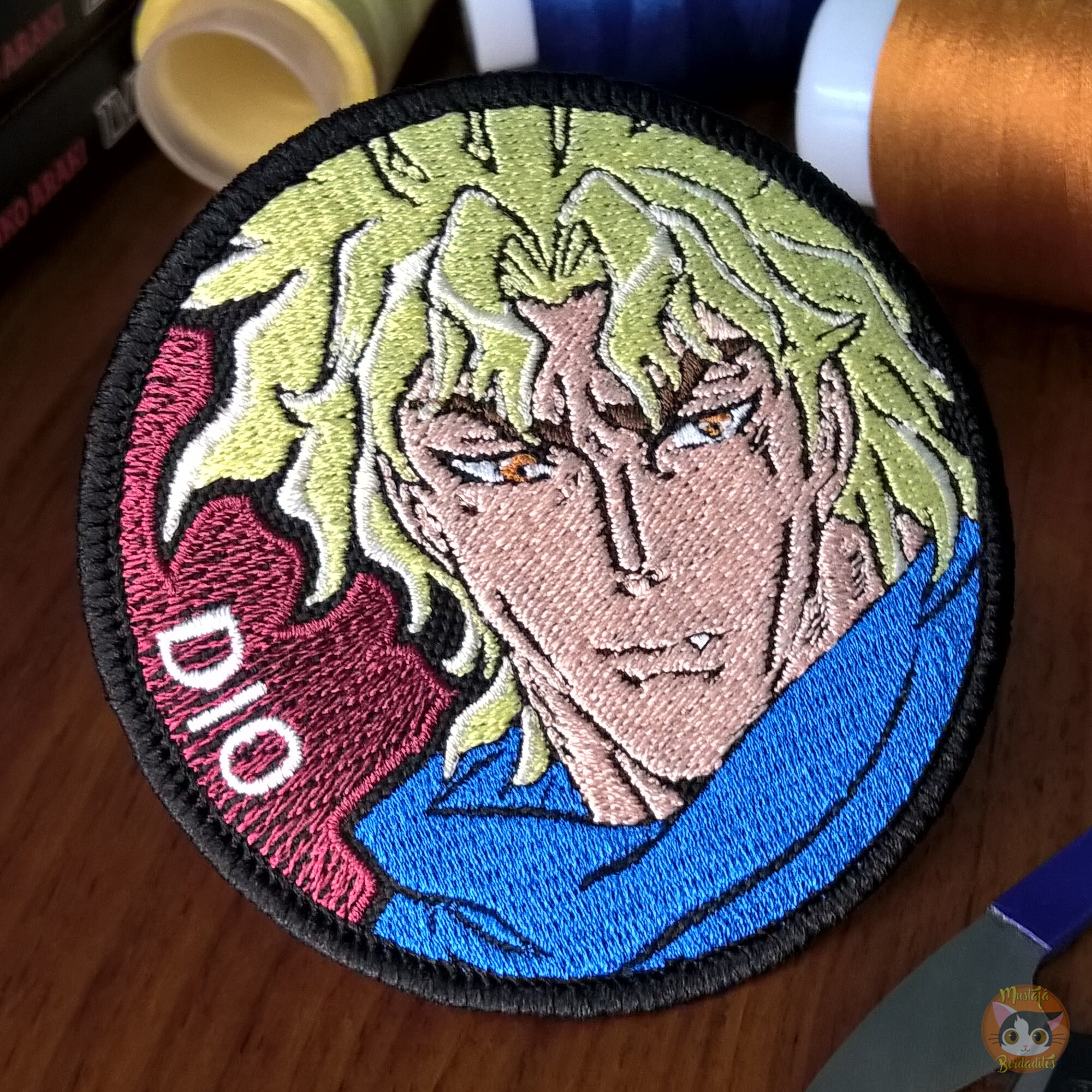 Anime Character Embroidered Patch - Etsy